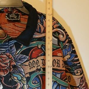 rebels | Shirts | Rebel Vengeance Tapestry Tattoo Skull Multicolor Moto ...